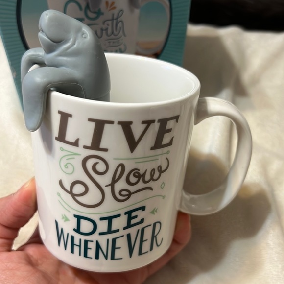 Fred & Friends | Dining | Mug With Silicone Manatee Tea Diffuser | Poshmark